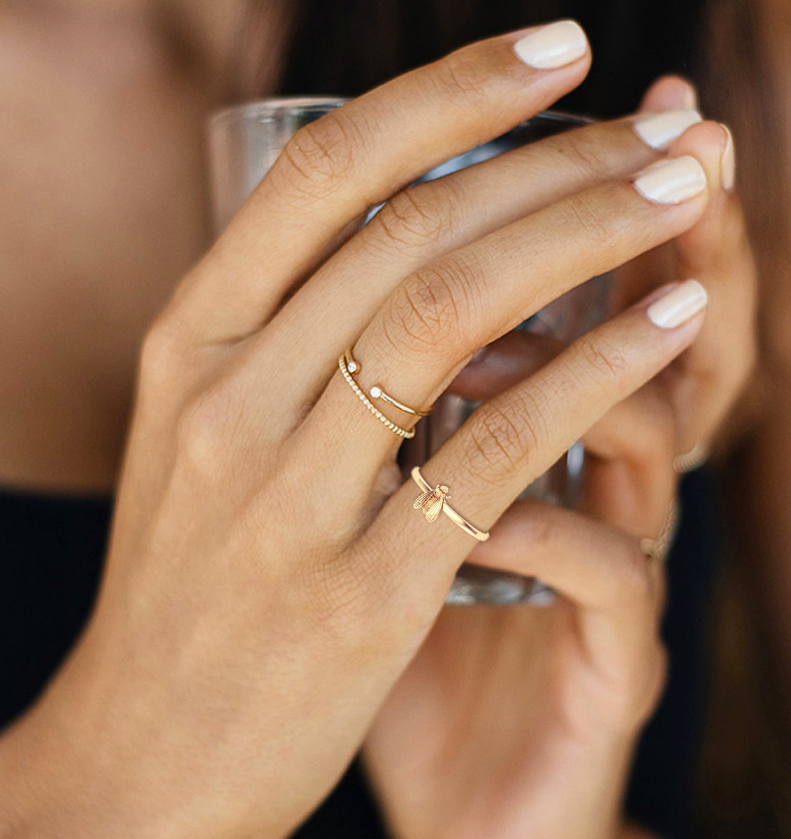 BEE POWER | Mini Bee Ring | Bow to the Bee | New Rings Collection – Bow ...